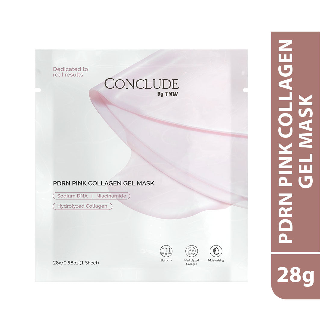 TNW Conclude PDRN Pink Collagen Gel Mask for Plump, Smooth & Glowing ...